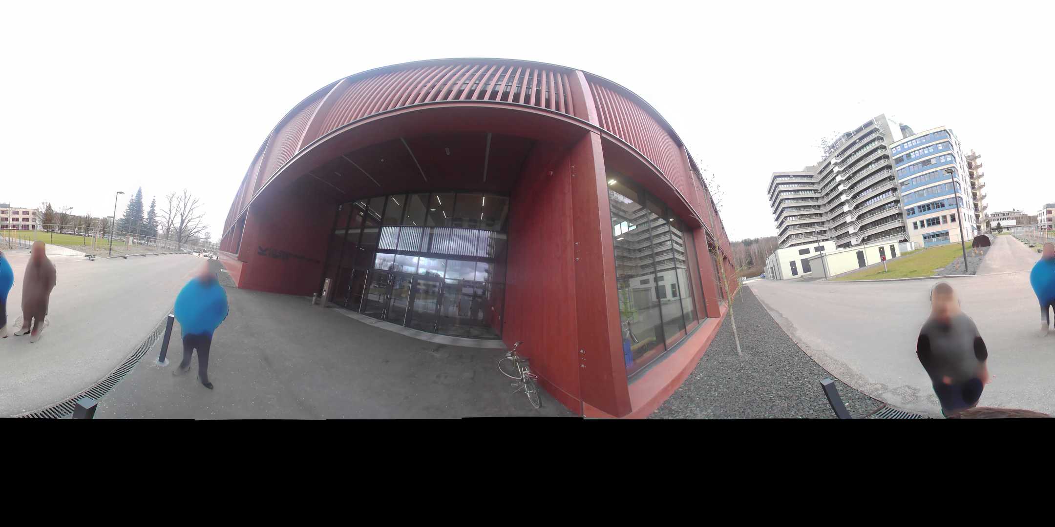 How to blur personal data on FARO laser scanner color images